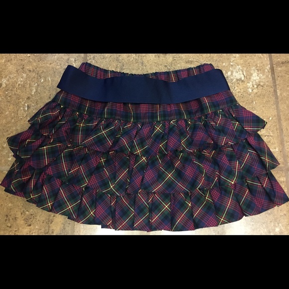 Ralph Lauren | Bottoms | Girls Ralph Lauren Plaid Ruffle Skirt | Poshmark